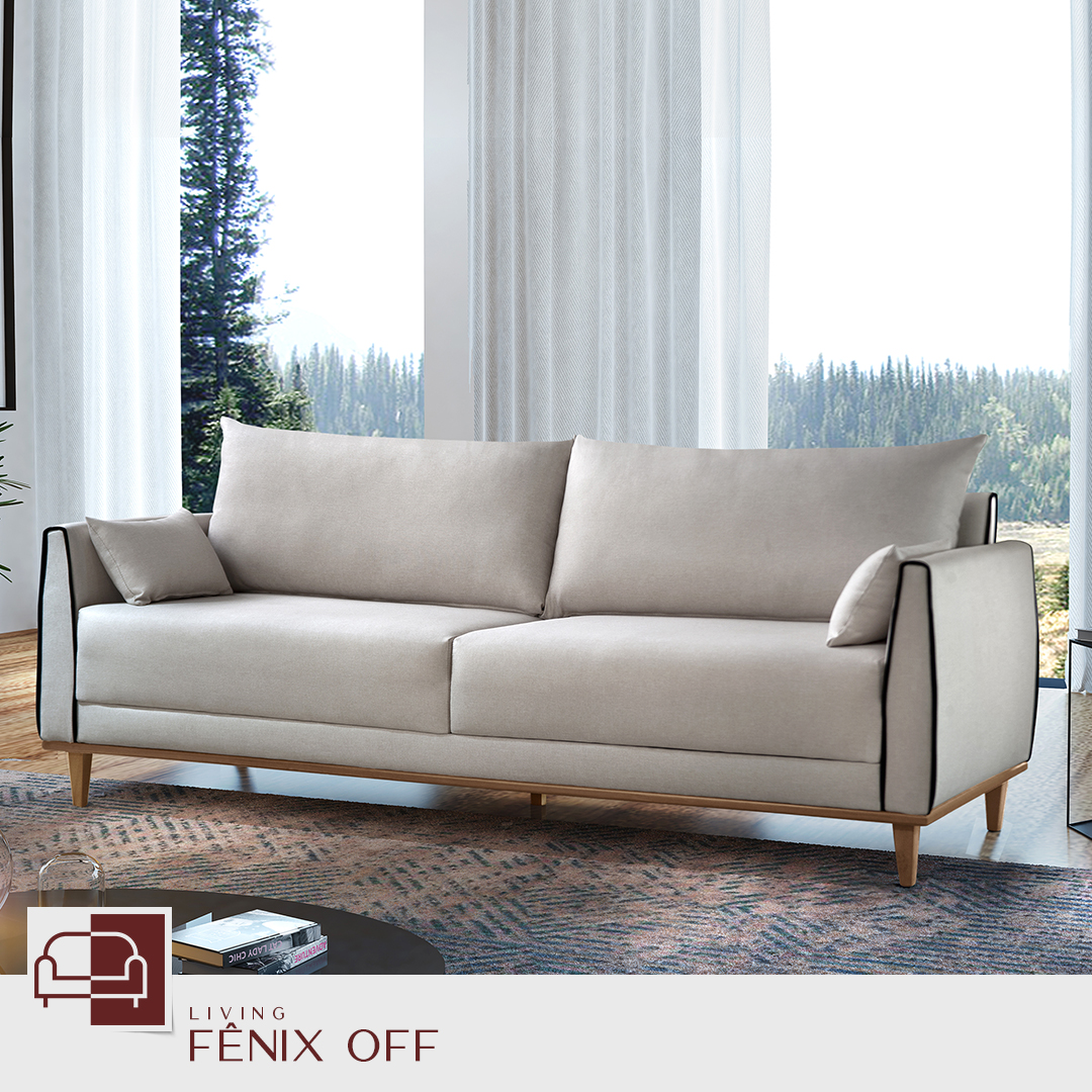 Sofá Living Fênix Confortse